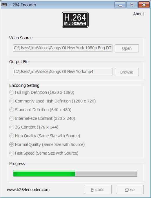 h.264 encoder - Pogo Web Development and IT Services